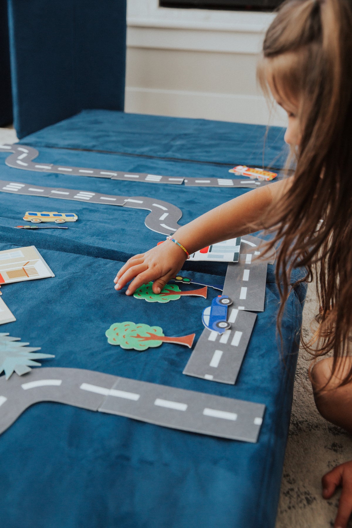 Roads Felt Pack for LeoMat™ – Build Your Own City Set
