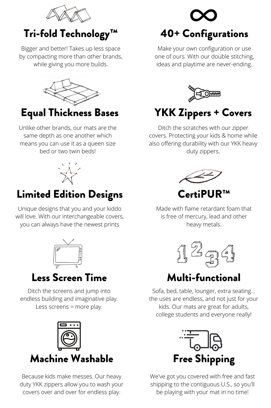 Leo Mat - Kids & parents favorite play mat & couch