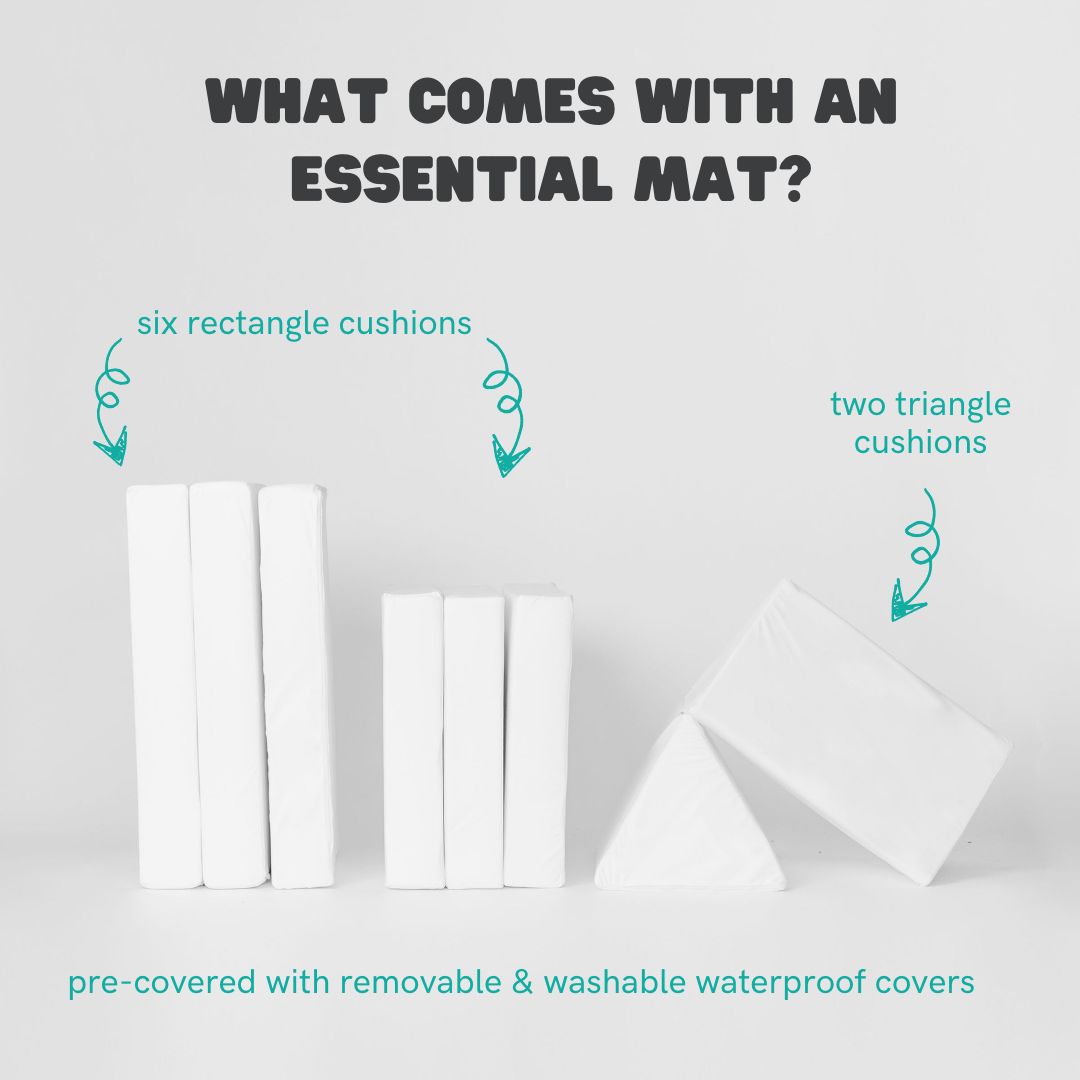 Essential LeoMat™ Base – Waterproof Kids Play Couch